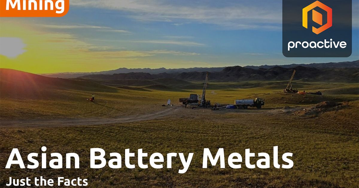 Just the Facts: Asian Battery Metals raises A$3.97 million for 2025 ...
