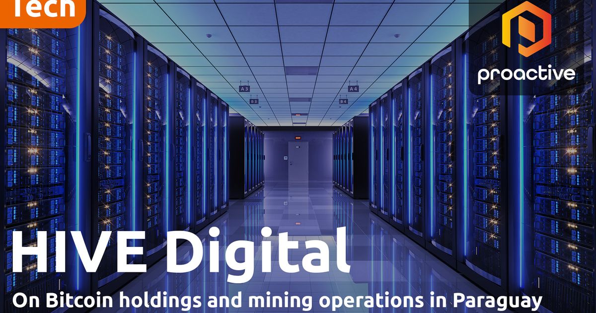 Hive Digital Technologies reports January BTC production, expands ...