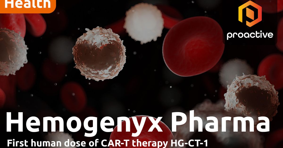 Hemogenyx Pharmaceuticals marks major milestone with first patient ...