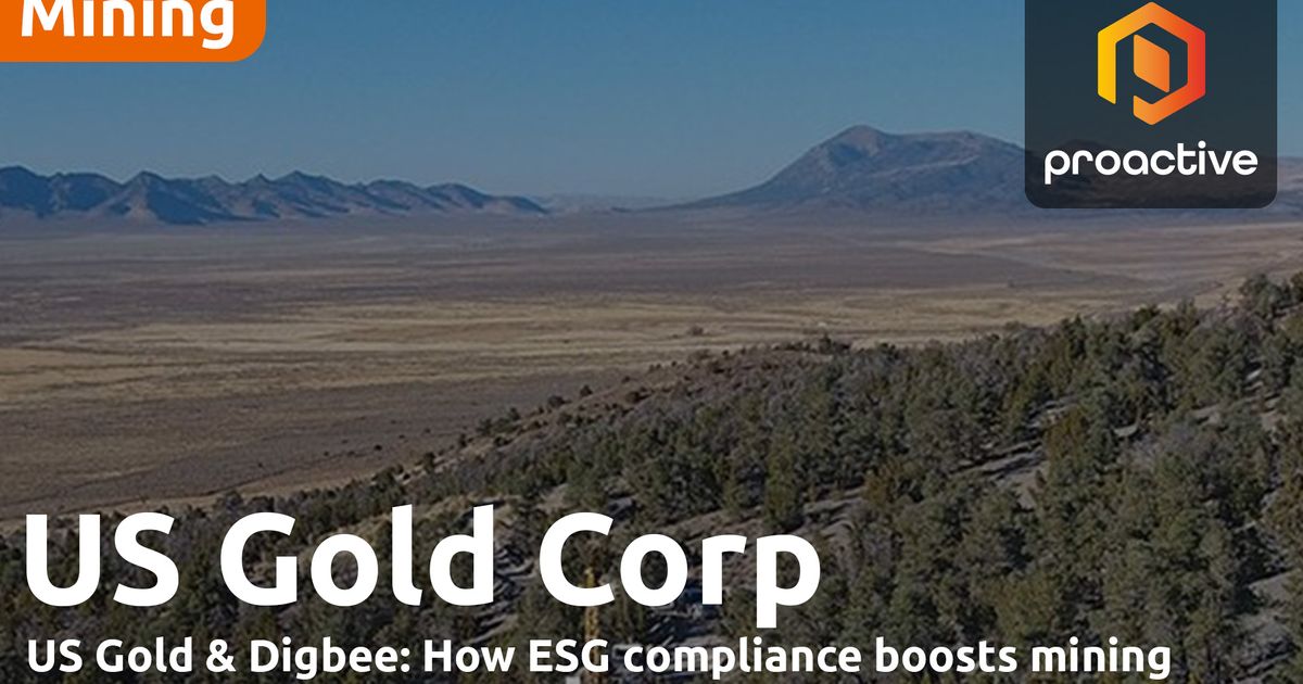 Why ESG compliance matters: Insights from US Gold Corp & Digbee