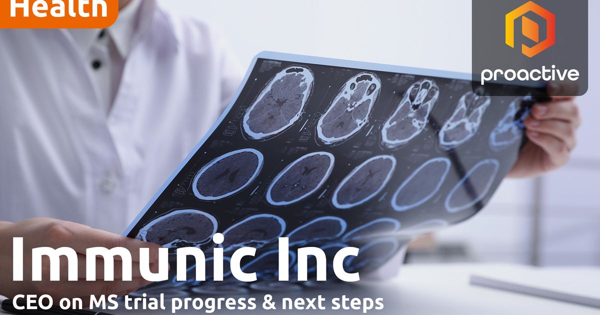 Immunic CEO on key MS trial data coming in April | NASDAQ:IMUX