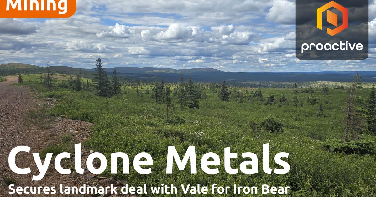 Cyclone Metals CEO Paul Berend on game-changing Vale JV | ASX:CLE, OTC ...