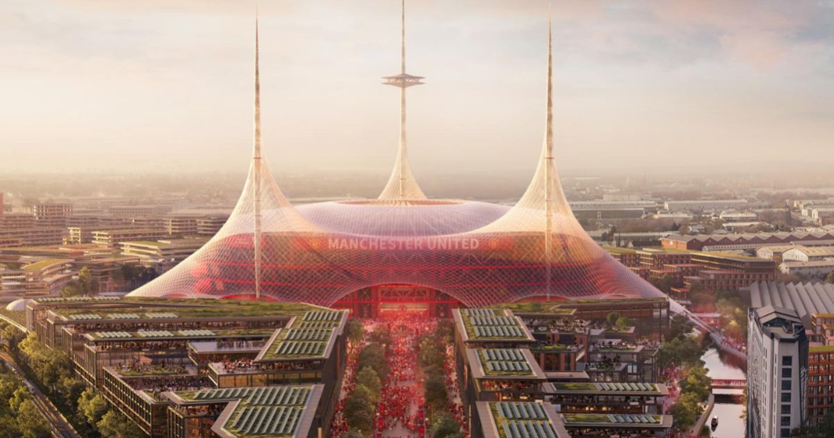 Manchester United unveils plans for new 100k-seater stadium, with 17k ...