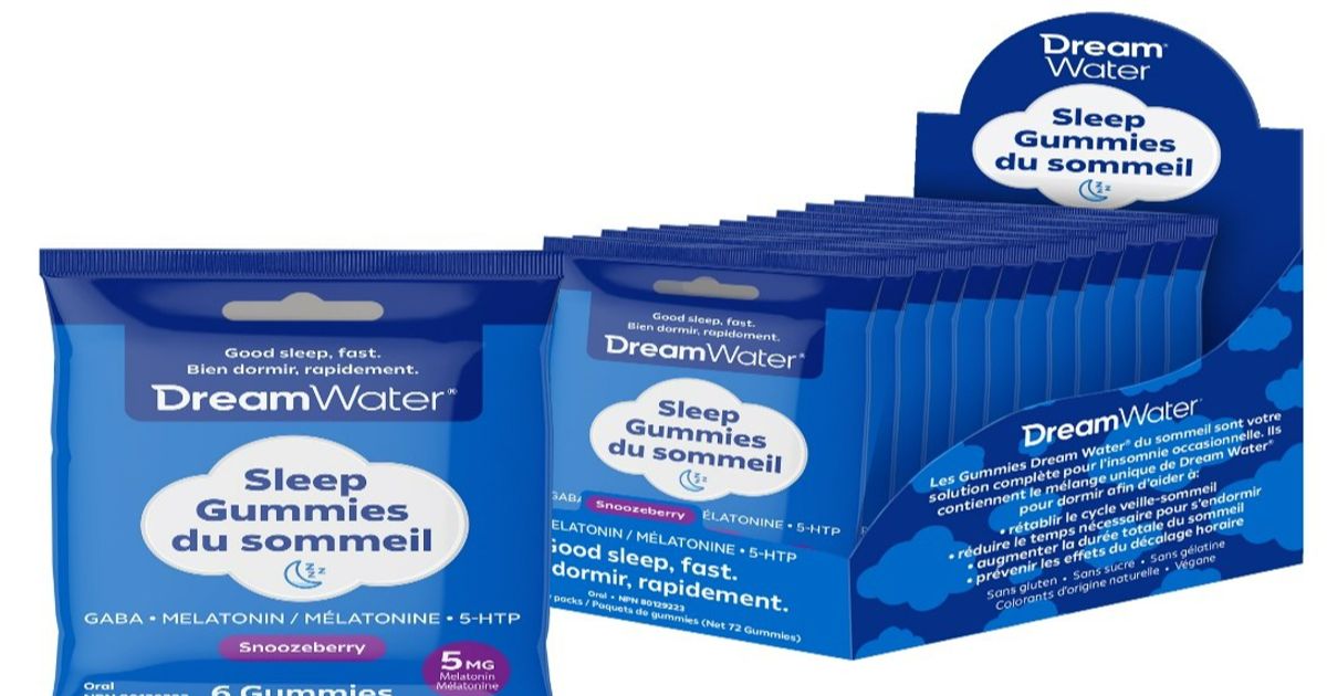 Delivra Health Brands expands Dream Water lineup with new Sleep Gummies ...