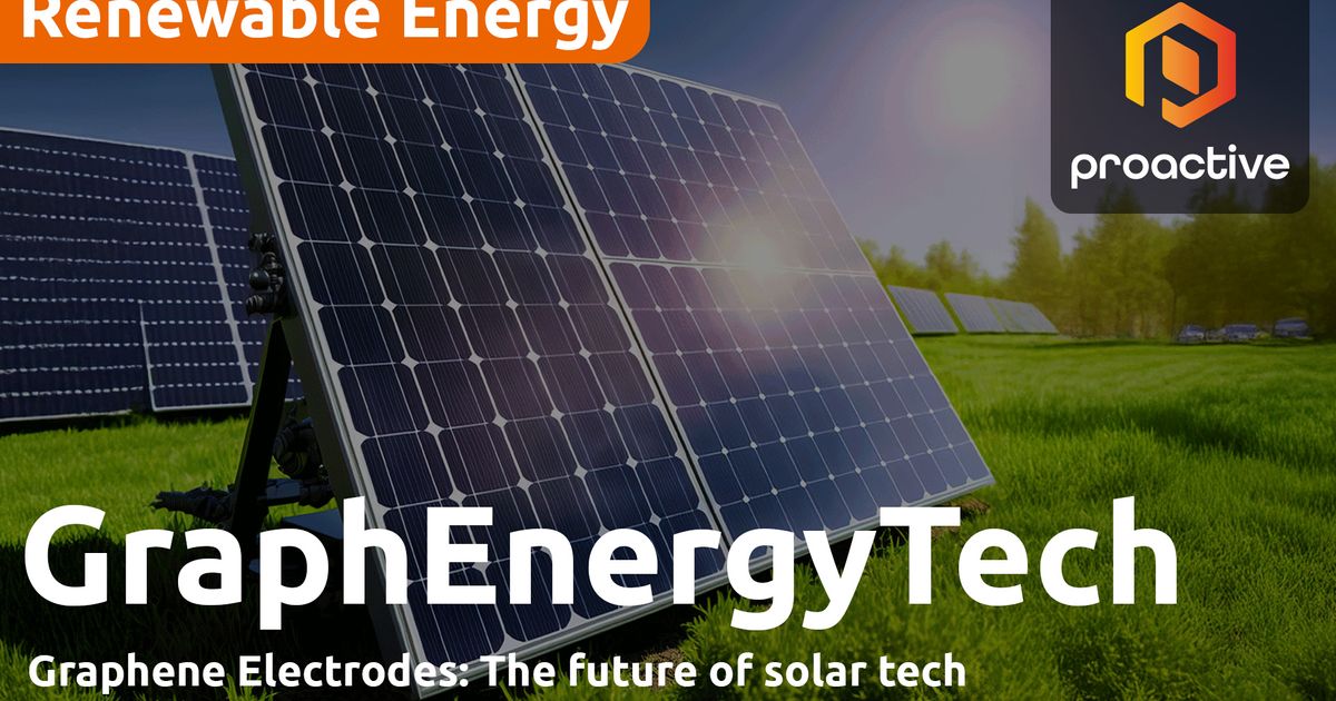 Frontier IP investee GraphEnergyTech discusses solar panel ...