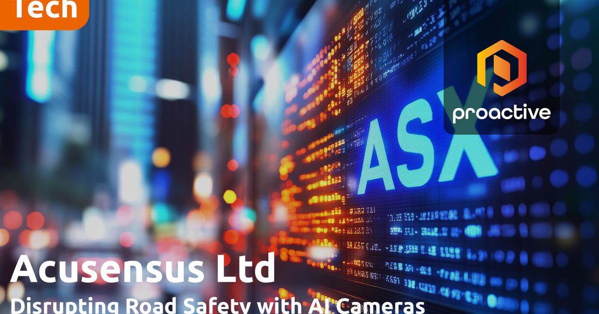 Acusensus talks global expansion and growth drivers | ASX:ACE