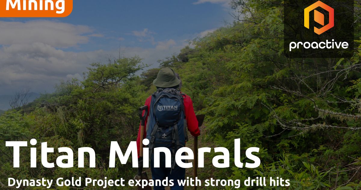 Titan Minerals: new high-grade gold drill results | ASX:TTM, OTC:TTTNF