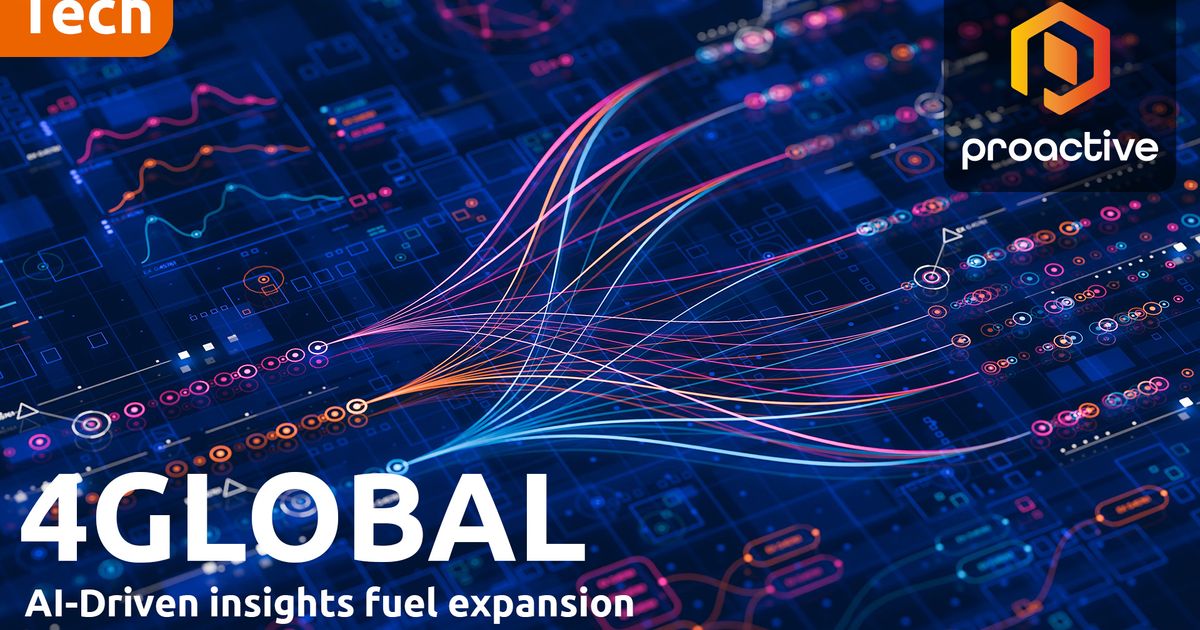 4GLOBAL CEO discusses new data intelligence platform & market growth | AIM:4GBL