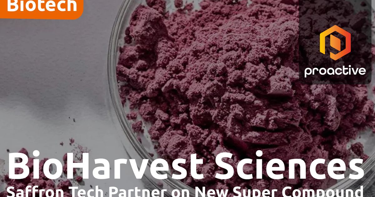 BioHarvest Sciences partners with Saffron Tech to advance high-value ...