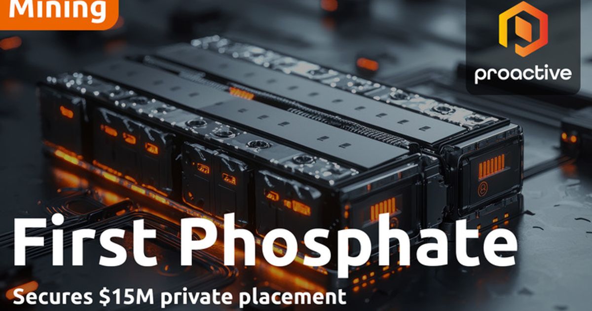 First Phosphate launches $15M placement to advance Bégin-Lamarche ...