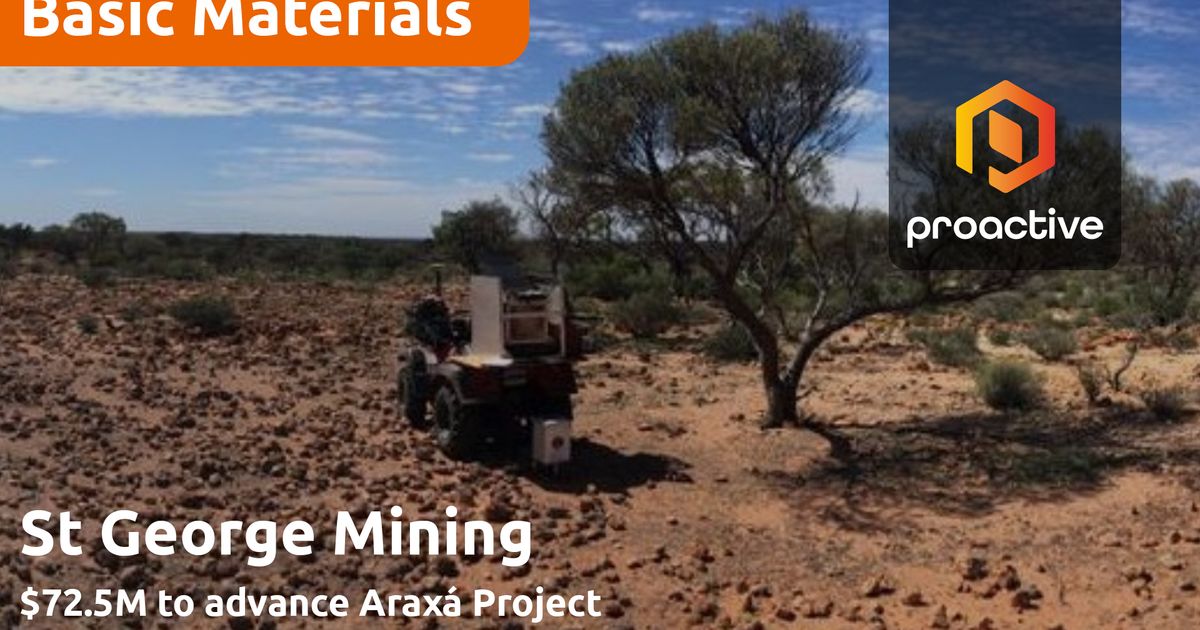 St George Mining secures A$72.5M and major backers for Araxá Project | ASX:SGQ