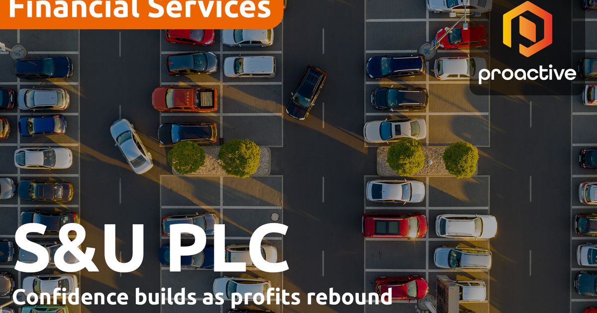 S&U chairman Anthony Coombs on strong half-year recovery | LSE:SUS