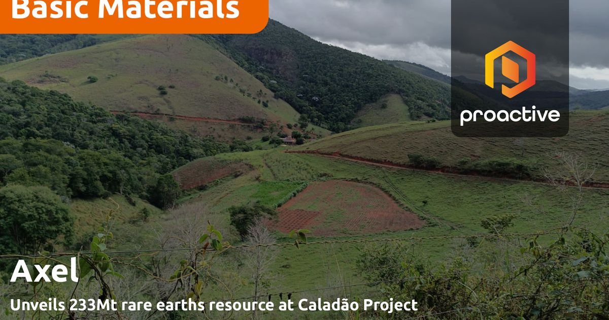 Axel REE's Caladão REE-Gallium Project Hits Key Milestone | ASX:AXL