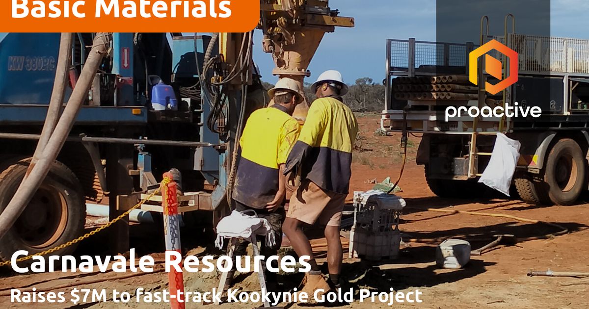 Carnavale Resources raises $7M to fast-track Kookynie Gold Project ...