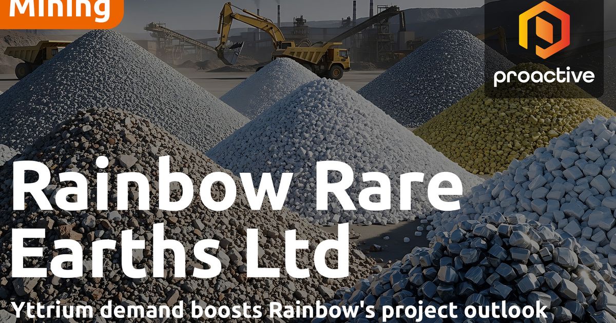 Rainbow Rare Earths CEO says addition of yttrium boosts Phalaborwa's ...