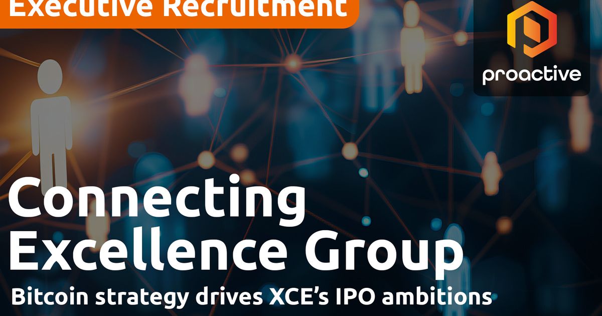Connecting Excellence CEO on planned £1.5m Aquis IPO, Bitcoin treasury ...
