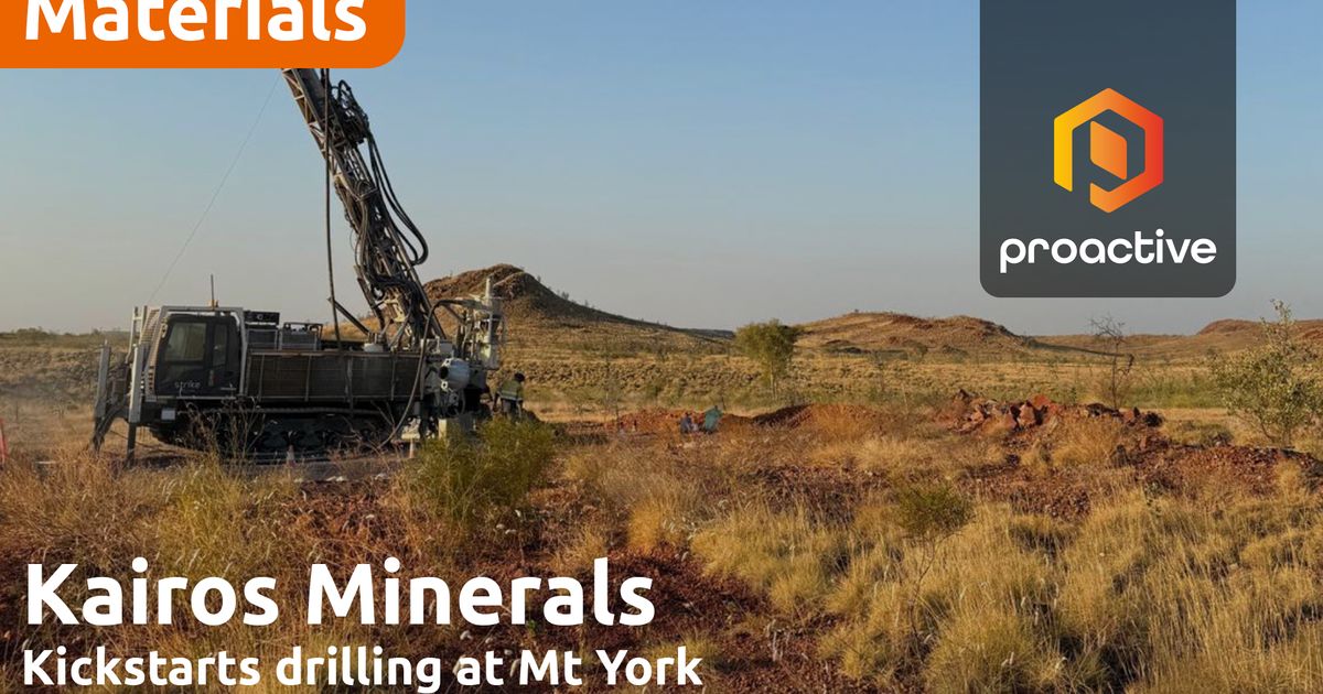 Kairos Minerals ramps up Mt York drilling | ASX:KAI, OTCQB:KAIFF