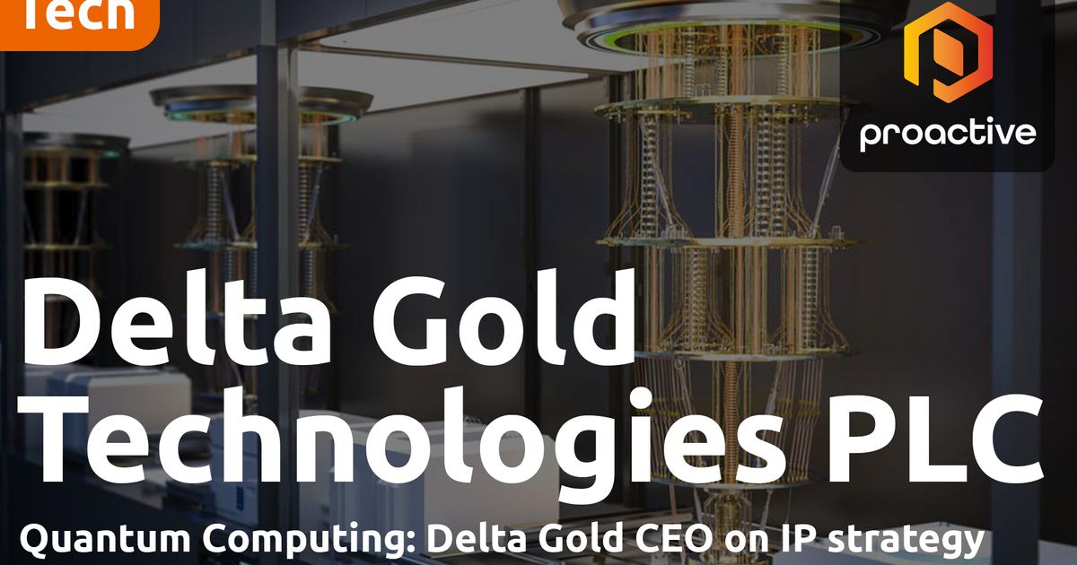 Delta Gold Technologies CEO on quantum computing, nano-scale gold and ...