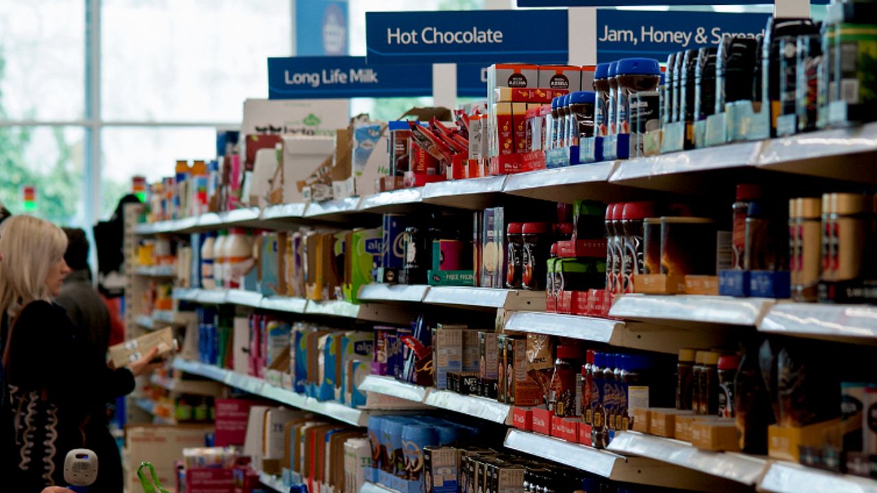 Tesco drops and Sainsbury's gains as retail sales hit by pre-Budget ...