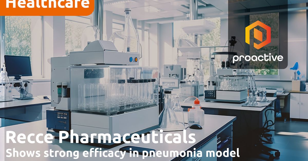 R327 shows strong efficacy in lung infection trial | ASX:RCE, OTC:RECEF