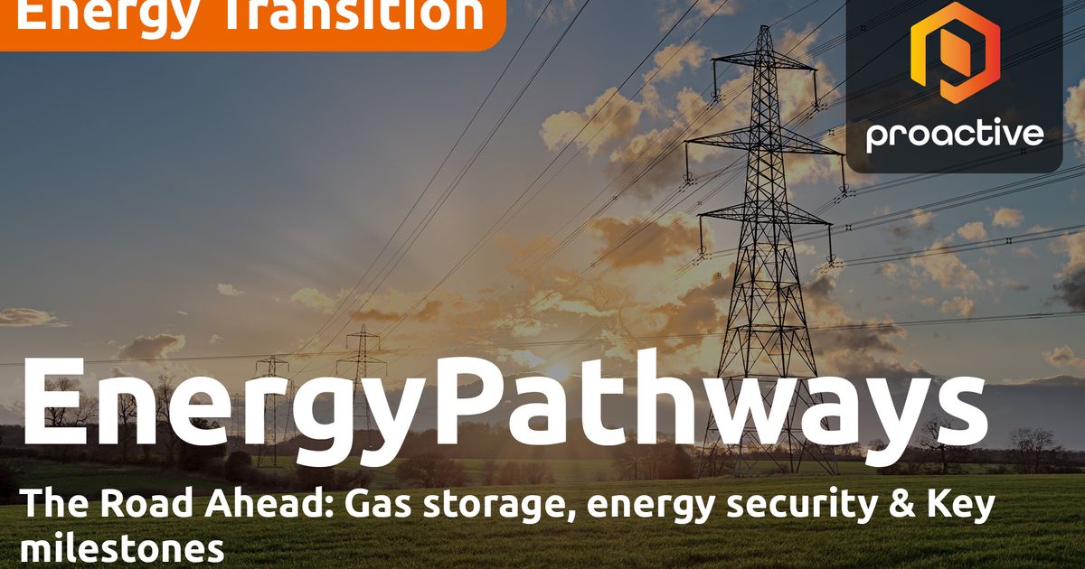 The road ahead: gas storage, energy security and key milestones ...