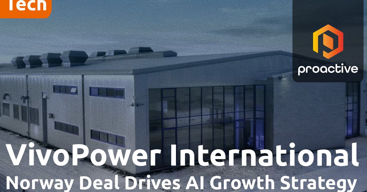 VivoPower strengthens AI infrastructure footprint with closing of ...