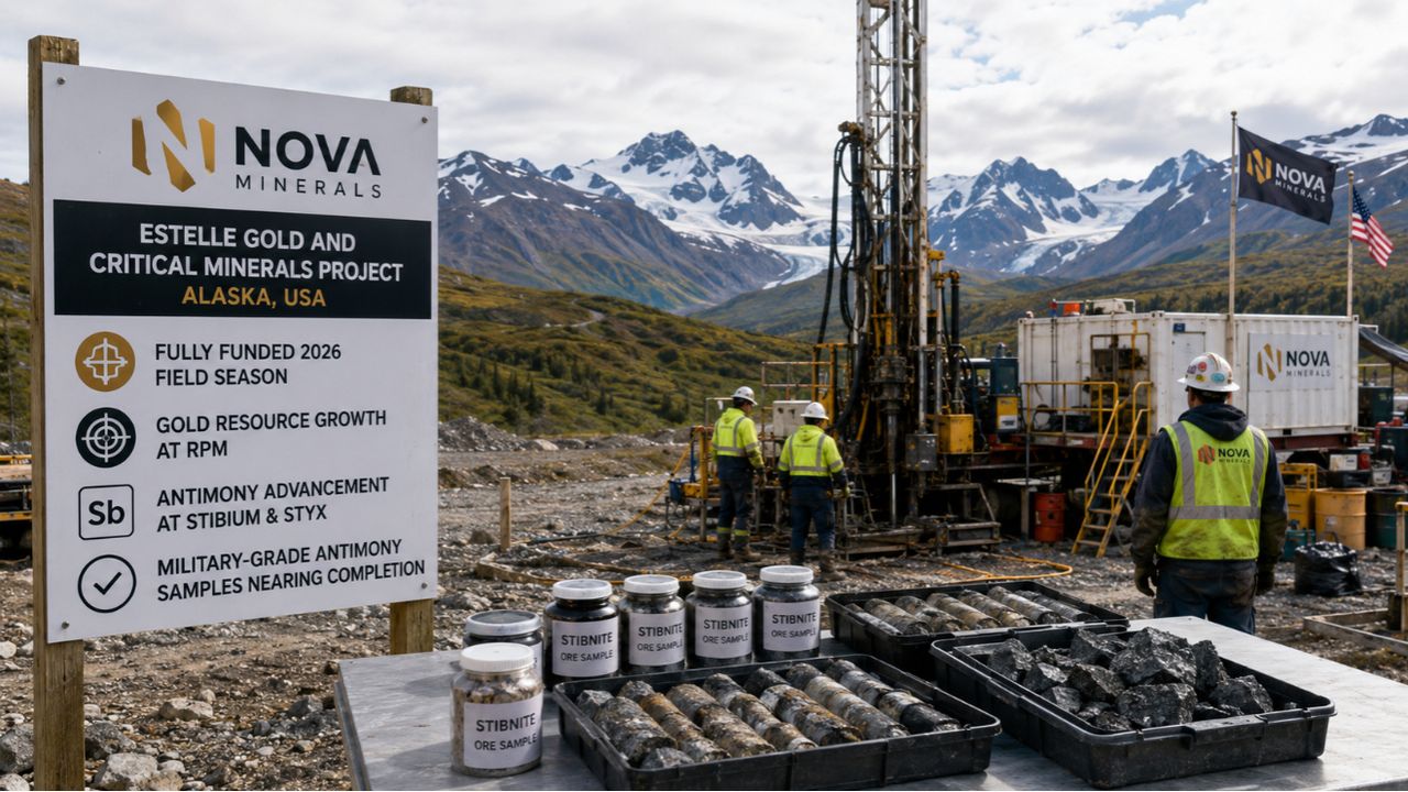 Nova Minerals starts fully funded 2026 Estelle program as antimony ...