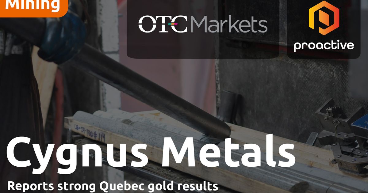 Cygnus Metals reports strong gold results at Chibougamau Project | ASX ...