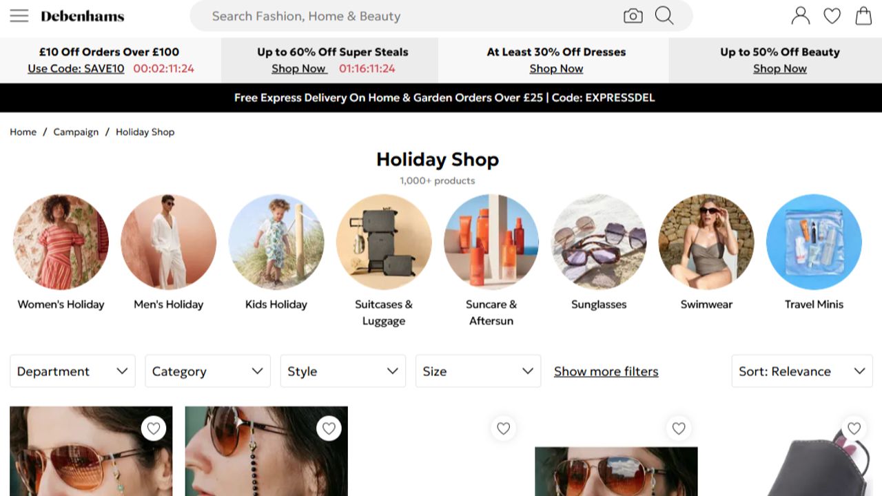Boohoo expects 'material' improvement in profits from Debenhams ...