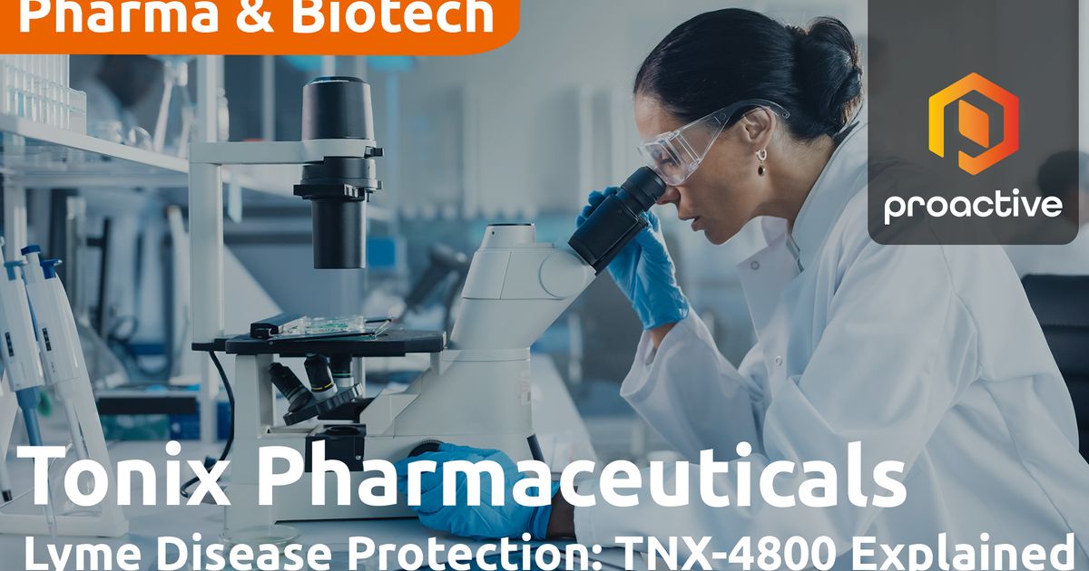 Tonix highlights pathway for potential single-dose, seasonal protection ...