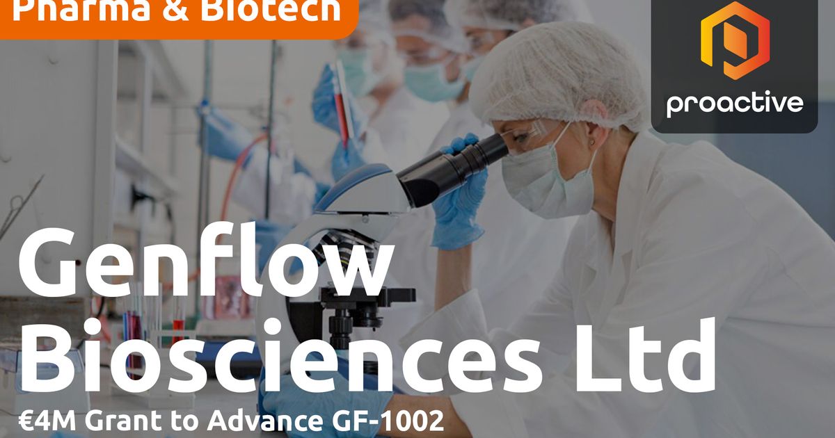Genflow CEO outlines 2026 priorities as €4 million grant is approved ...