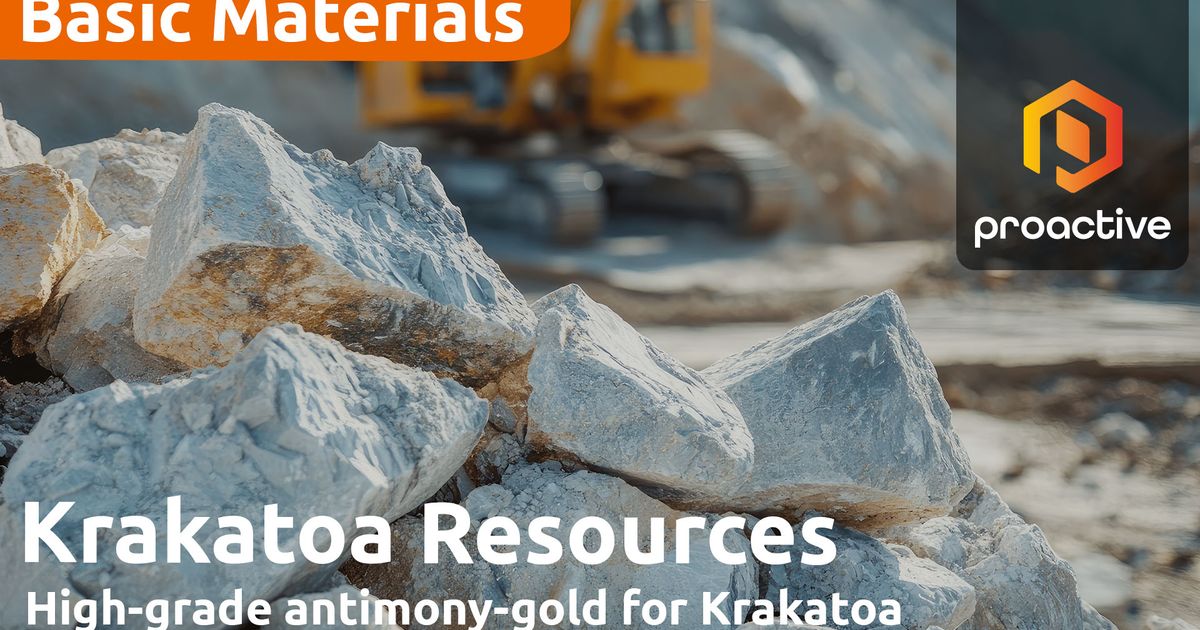 Krakatoa uncovers high-grade gold & antimony | ASX:KTA