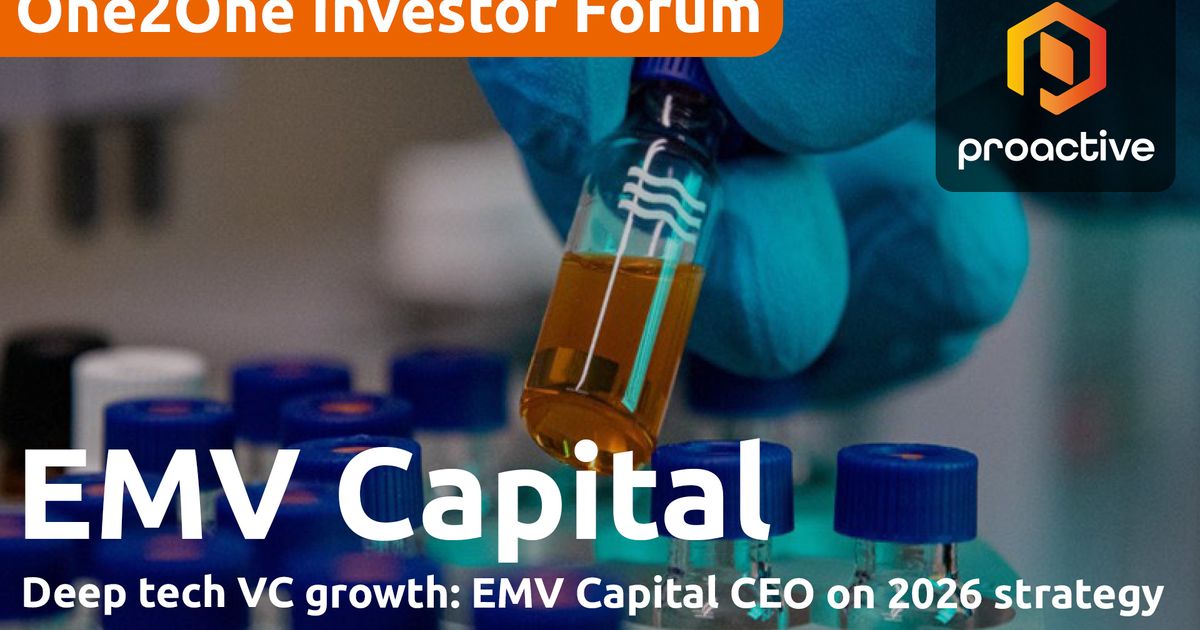 Deep tech VC growth: EMV Capital CEO on 2026 strategy - One2One ...