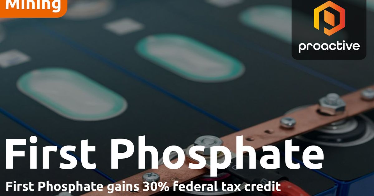 First Phosphate hails phosphate added to Canada’s critical minerals ...