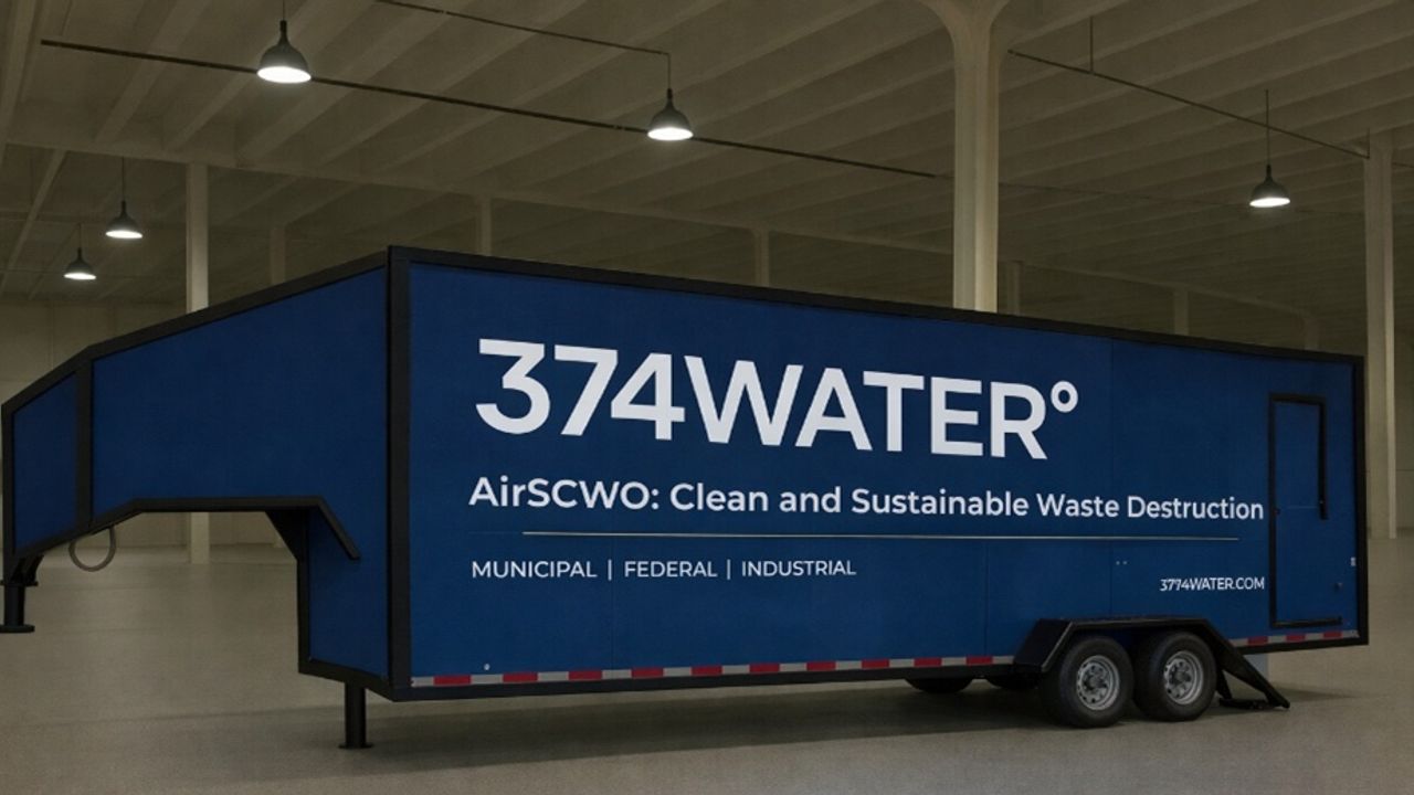 374Water to deploy mobile PFAS treatment system in Minnesota | NASDAQ:SCWO