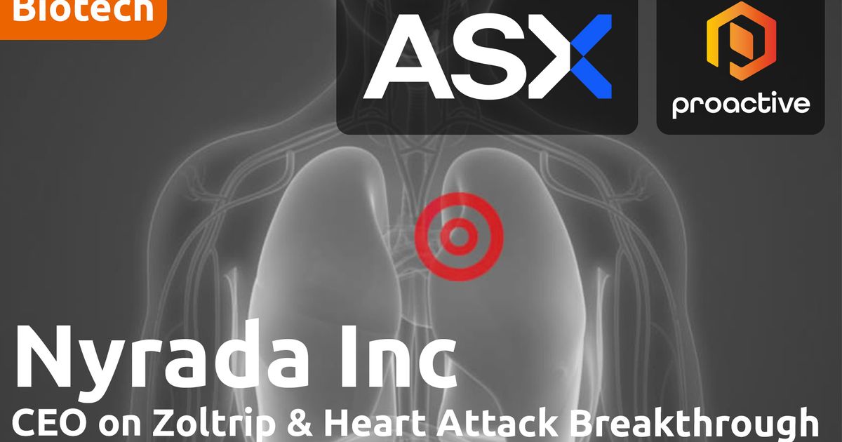 Nyrada Phase 2 trial targets heart attack damage - ASX SMIDcaps ...