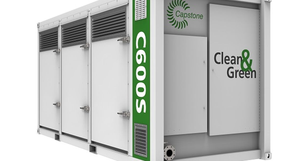 Capstone Turbine’s Australian distributor sells another two C600 ...
