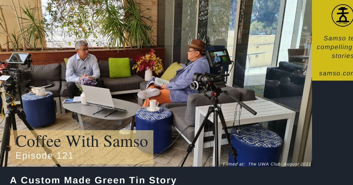 Coffee with Samso: Venture Minerals - A custom-made green tin story ...