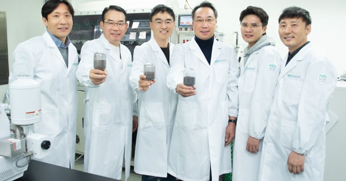 NEO Battery launches three silicon anode material products for high ...