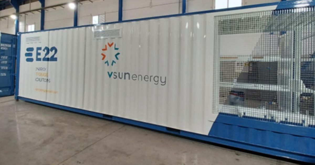 Australian Vanadium subsidiary VSUN Energy progresses standalone VFRB ...