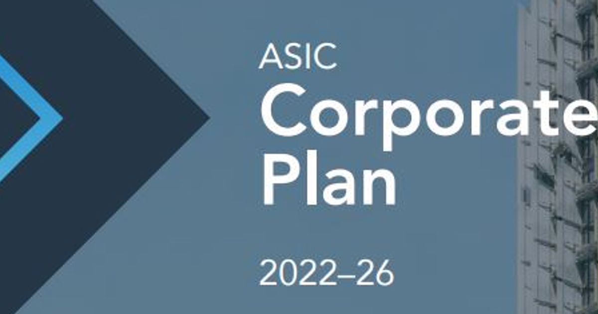 FIVE at FIVE AU: ASIC reveals four-year plan for fairer system, US ...