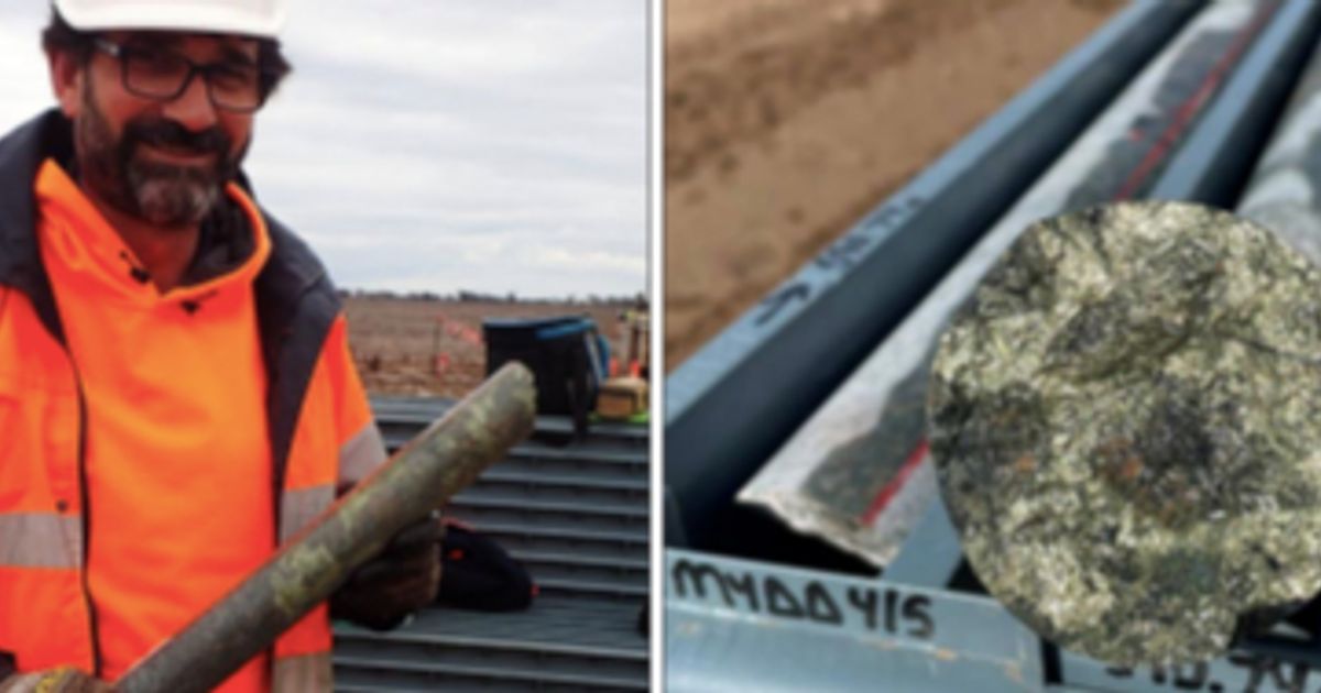 Magmatic Resources hits strong visible copper sulphide mineralisation ...