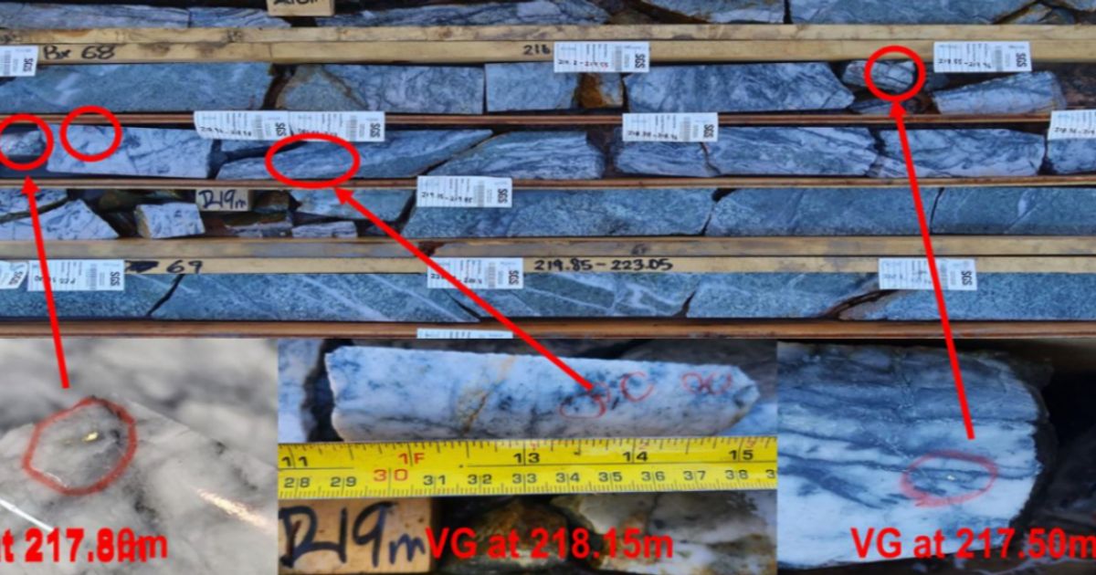 Tempus Resources spots more visible gold in Elizabeth Project's No.9 ...