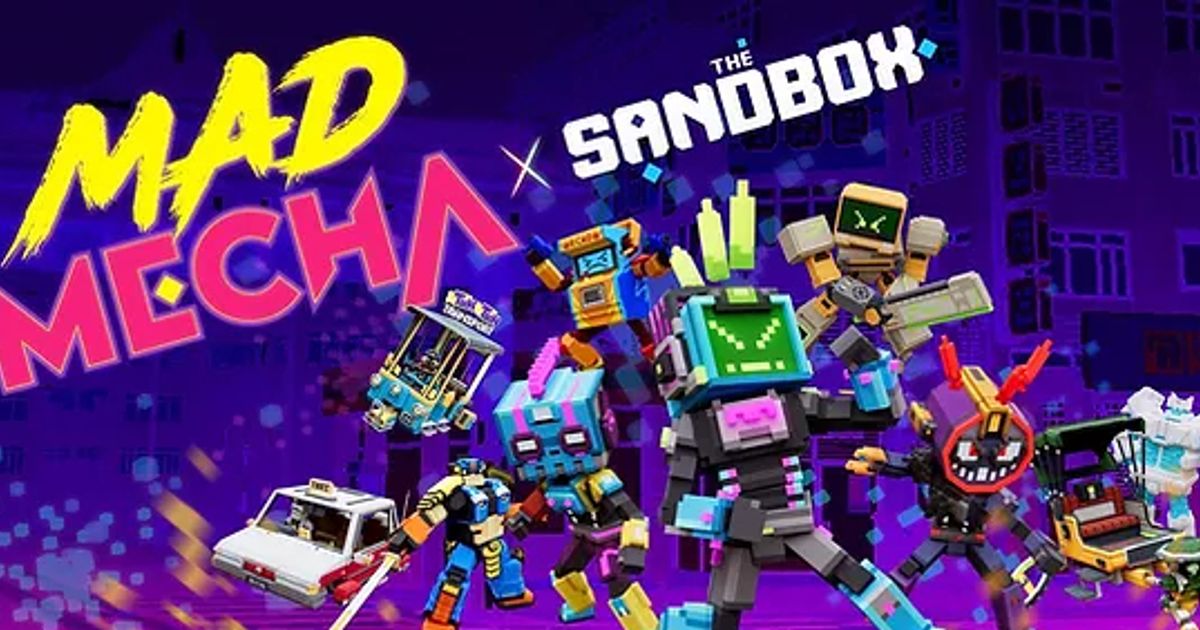 Animoca Brands’ The Sandbox partners with Monsta to offer the Mad Mecha ...