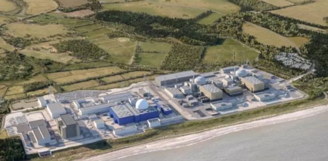 Plans to build the Sizewell C nuclear power plant are under review - BBC