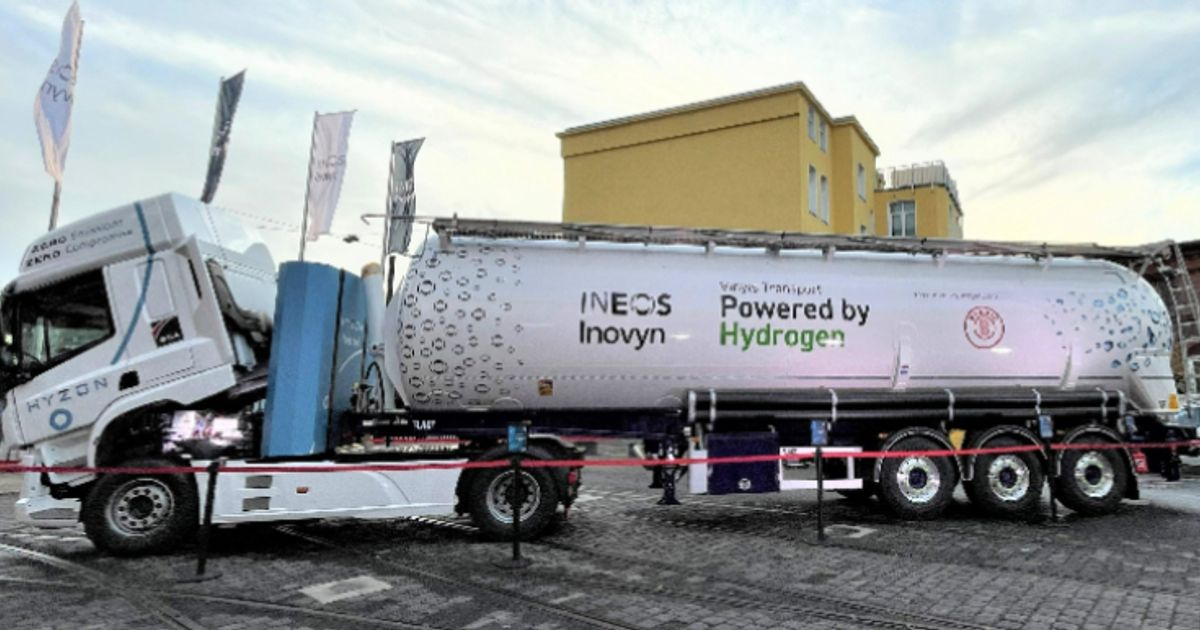 Jim Ratcliffe's Ineos claims first with ‘green’ hydrogen delivery truck