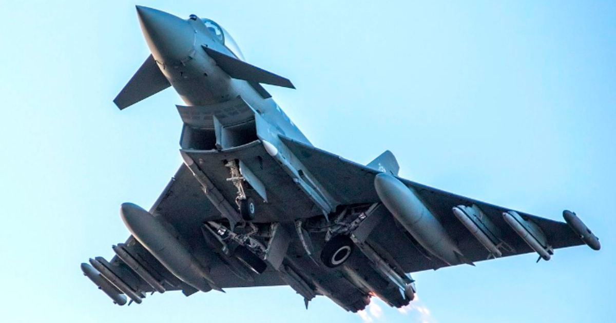Rolls-Royce and BAE jump as PM confirms project to make Typhoon fighter ...