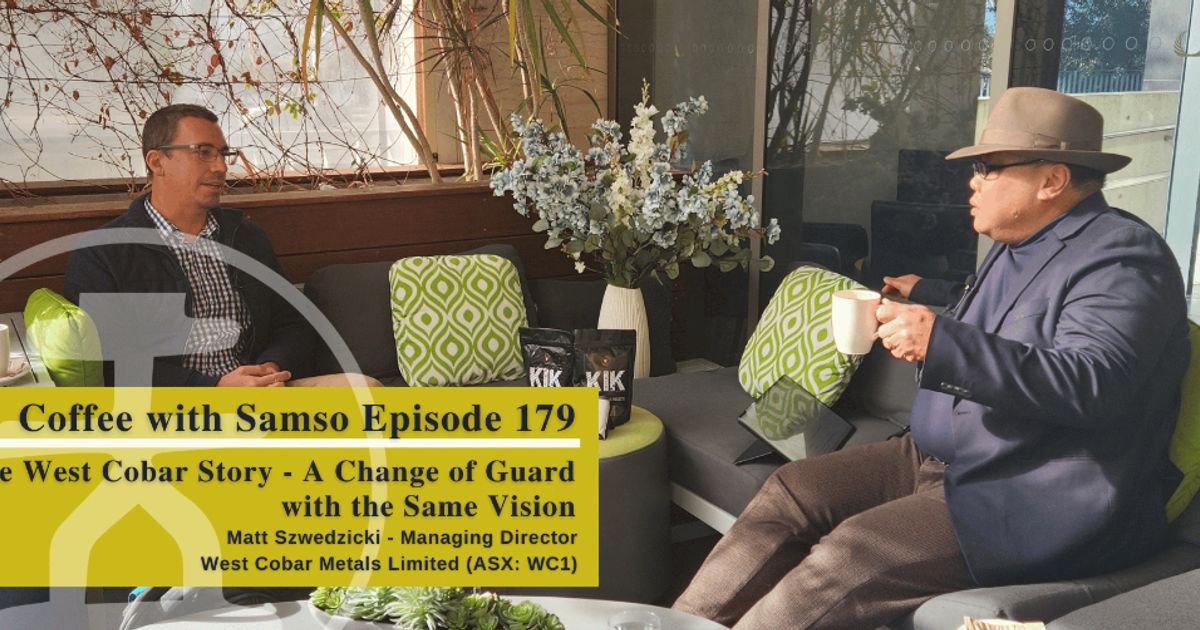 Coffee with Samso: West Cobar Metals - a change of guard with the same ...