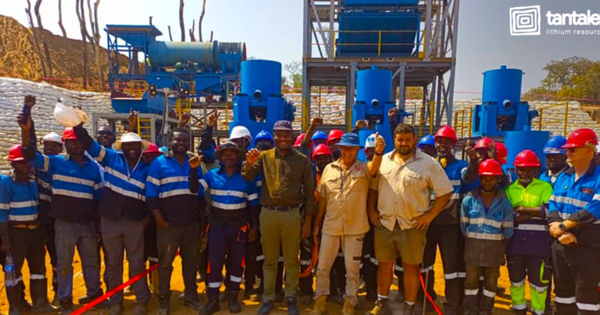 Tantalex Lithium Resources confirms ‘transformational’ step as TiTan plant commissioning begins ...