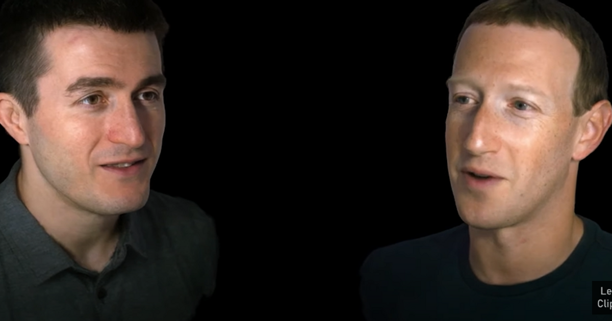 Zuckerberg’s new metaverse tech leaves Lex Fridman speechless | NASDAQ ...
